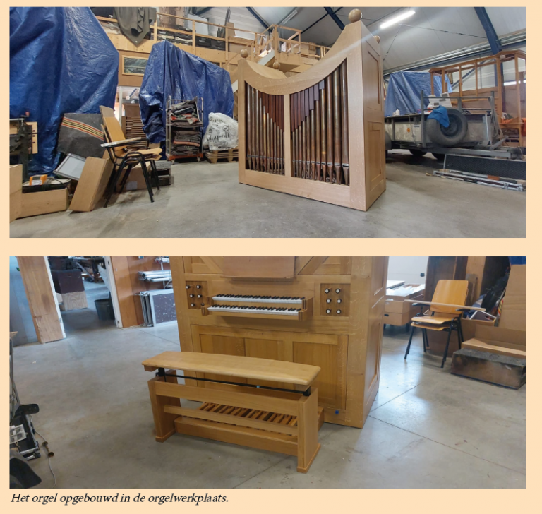 De nieuwbouw van het orgel | Stichting Behoud Franse Klooster